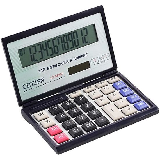 Calculatrice Boîte à Clapet Standard Calculateur de Bureau ...