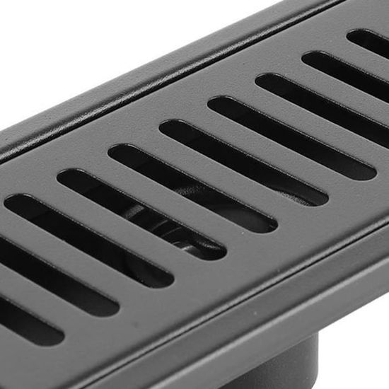 Drain de sol rectangulaire en acier inoxydable GOTOTOP avec grille de ...