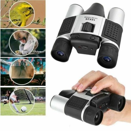 Trade Shop - TF MICROSD 10X25 DT08 1.3MP CMOS DIGITAL CAMERA BINOCULARS - Cdiscount Appareil Photo