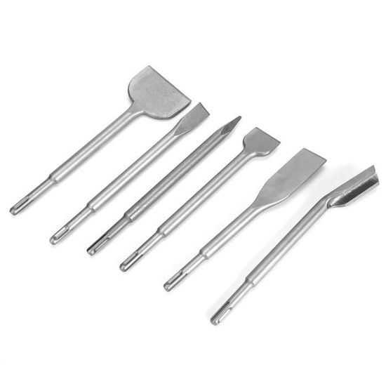 EYE burin marteau SDS Plus 6pcs marteau rotatif SDS Plus ensemble de ...