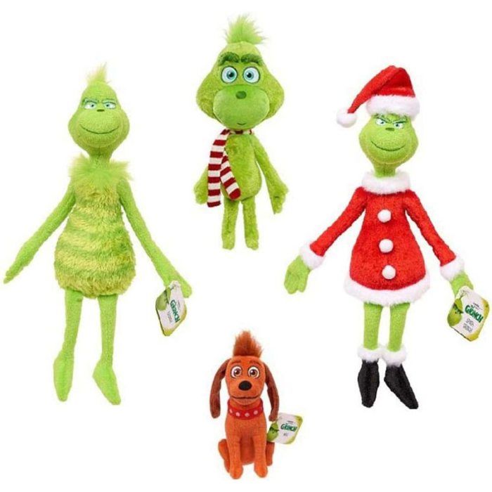 Peluche Grinch de Noël Comment le Grinch a volé des animaux en peluche ...