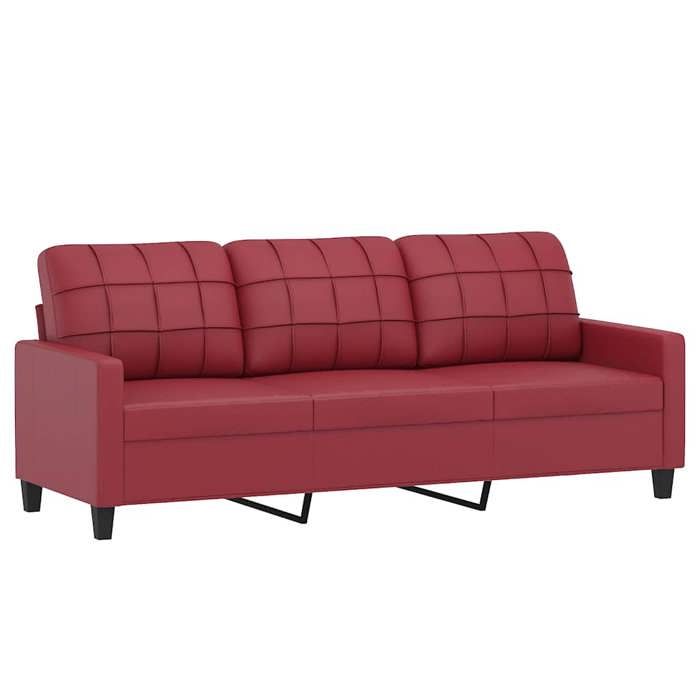 @FRENCH Canapé pour 3 places - Confort moelleux - Sofa Fixe - TOP ...