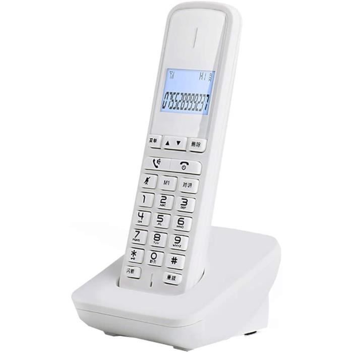 Téléphone Fixe sans Fil évolutif de téléphone Fixe de Ligne avec l ...
