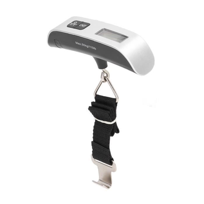 Cikonielf Pèse-valise Pèse-bagages Portable Hand Held 50kg Balance de ...