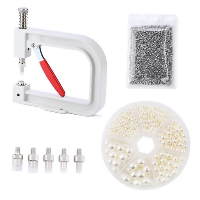 Perle Outil de réglage perlage machine bricolage main perles Rivet ...