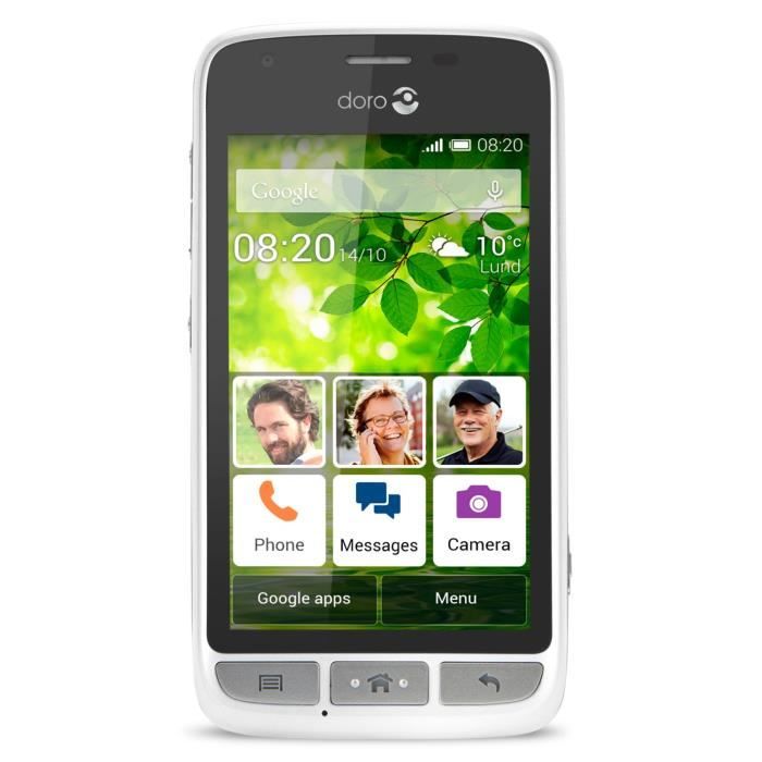 Doro Liberto 820 MINI Smartphone Compact Blanc - Cdiscount Téléphonie
