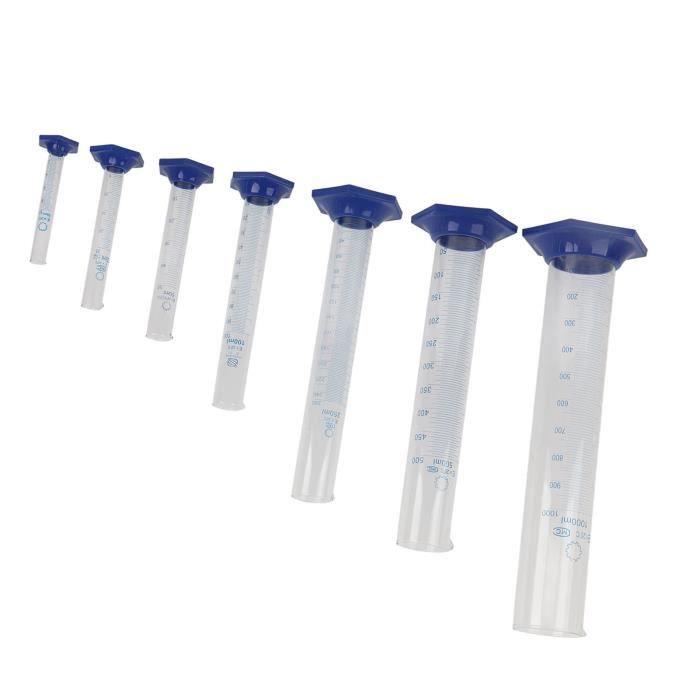 Cylindre De Mesure Eprouvettes graduées, Eprouvette graduée en verre ...