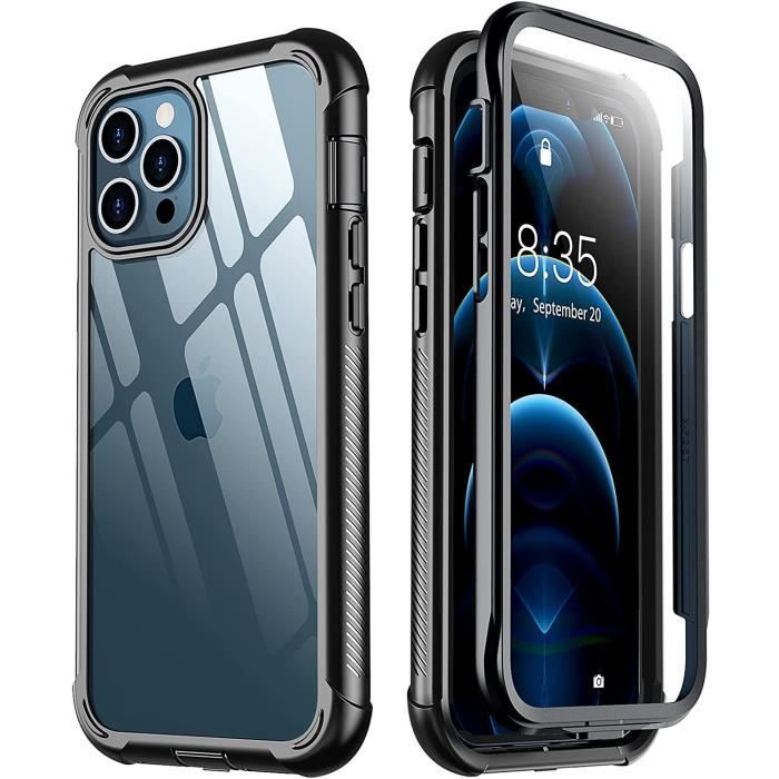 Coque Compatible pour iPhone 12 Pro Max 6,7 Pouce 360 Degrés Full Body ...