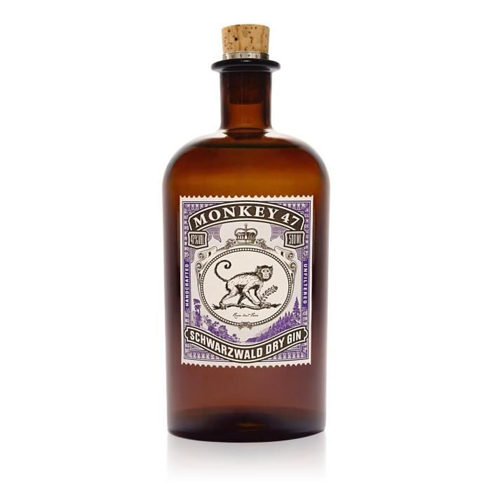 Monkey 47 Dry Gin 0,5L (47% Vol.) | Gin - La cave Cdiscount