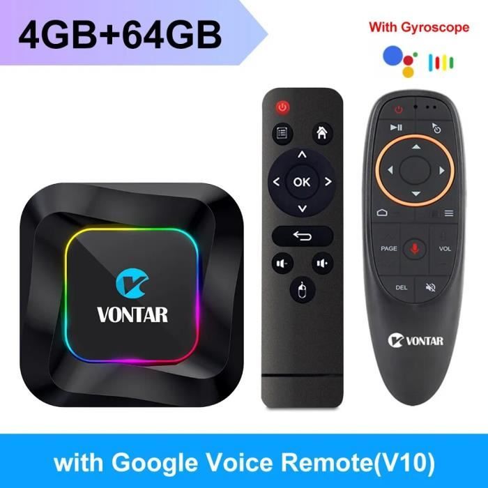 Boîtier Smart TV - VONTAR - R3 - Android 13.0 - Rockchip RK3528 Max - 4 ...