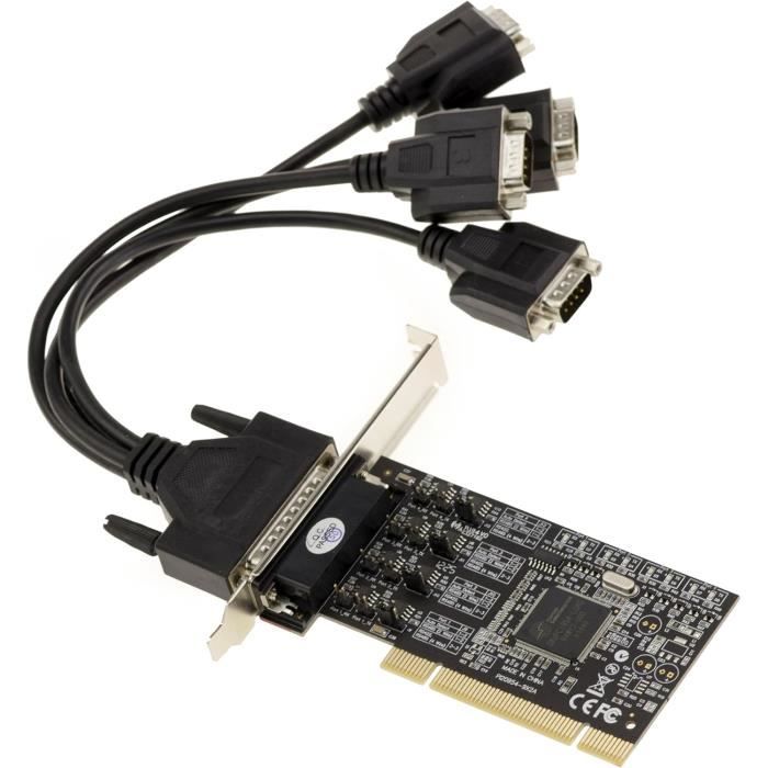 Carte Contrôleur Pci 4 Ports Rs422 Rs485 Avec Chipset Oxford Oxpci954 ...