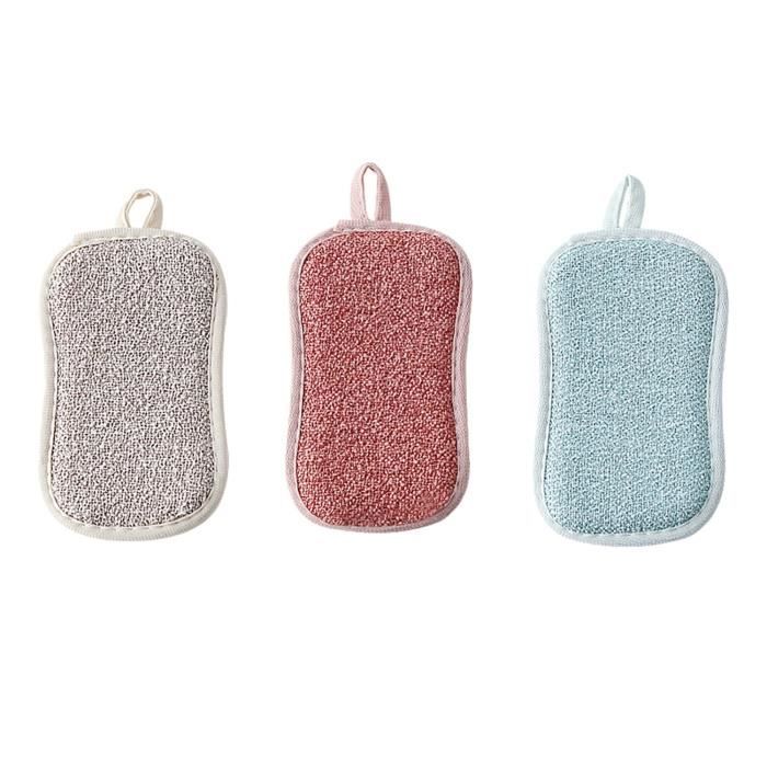 15 PièCes SéRies les éPonges à Vaisselle Lavables éPonge en Microfibre ...