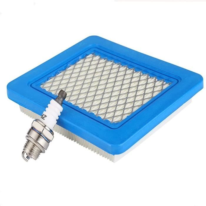 Moritale Filtre à Air Tondeuse Bougie pour Briggs Stratton Moteurs Série 625 650 675 491588 ...