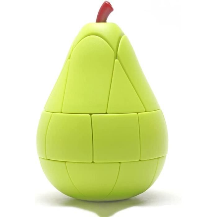 Yealvin Cube de fruits 3D 3 × 3 poires Magic Speed Cube Jouets ...