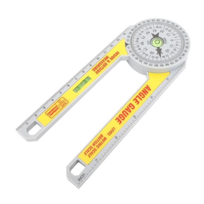 Outils de règle de mesure, jauge d'angle d'onglet, scies à onglets de ...