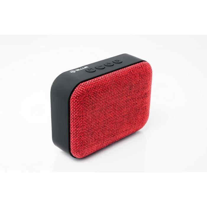 Callisto Enceinte Bluetooth Portable, Design En Tissu Ultra-Compacte ...