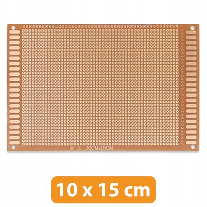 Plaque Prototype Universelle 100 x 150 mm – Simple Face | Trous 2,54 mm ...