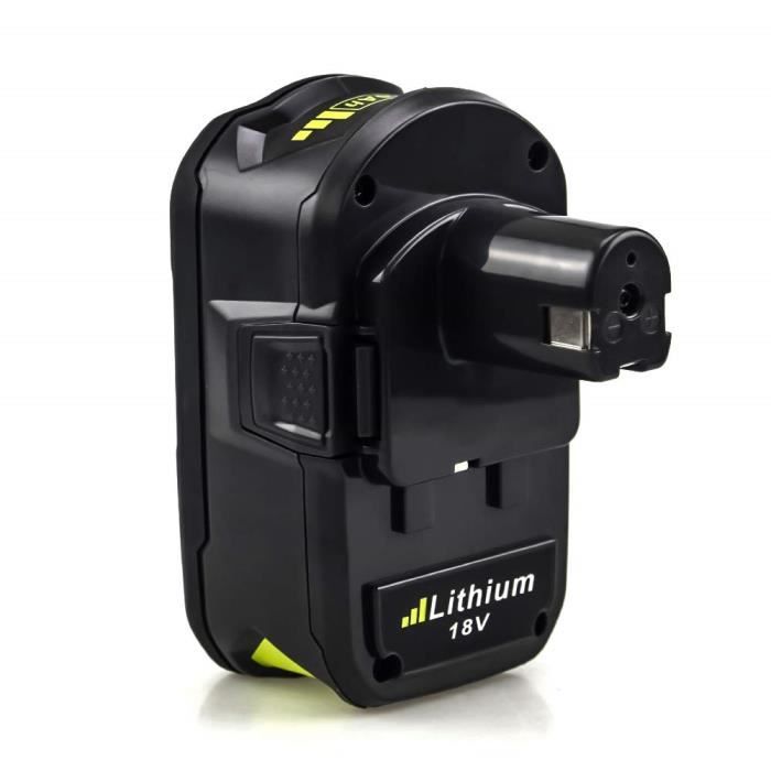 Topbatt 2X 5.0Ah pour Ryobi 18V Batterie de remplacement Lithium-ion ...