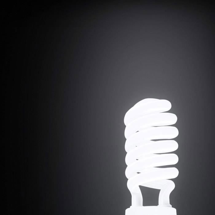 Ampoule photo LED 135W avec 2 pièces 220v Ampoule en spirale E27 à ...