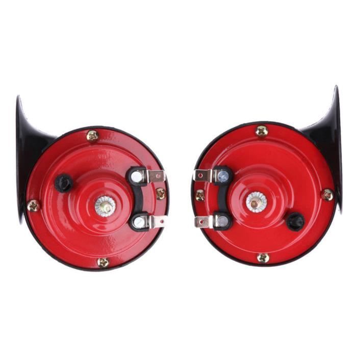 12V 2 Tons Klaxon Air Horn Escargot Pneumatique Auto Camion Bateau Moto 120db Cdiscount Auto