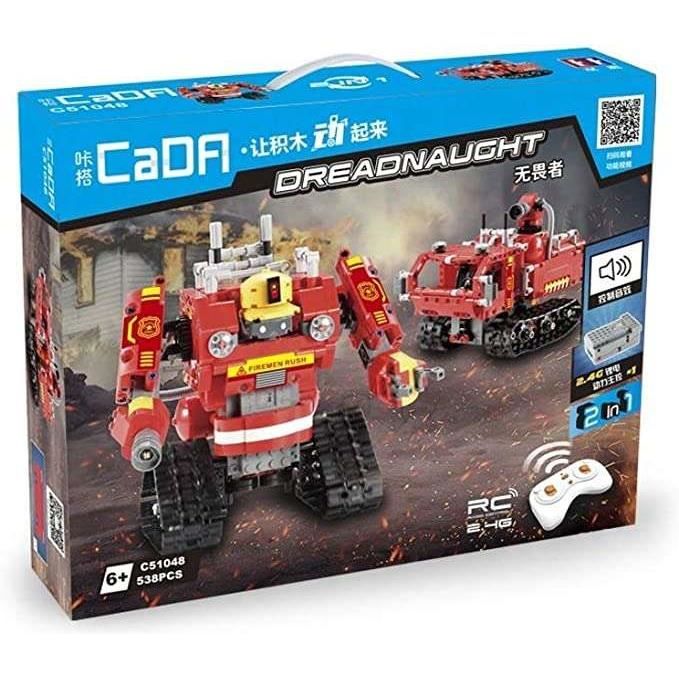 Robot télécommandé Dreadnaught Finley RC avec blocs 527 pièces ...