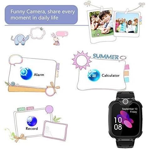 Smart Watch Pour Enfants Smartwatch Pour Bébé Montre Enfants Sos Call ...
