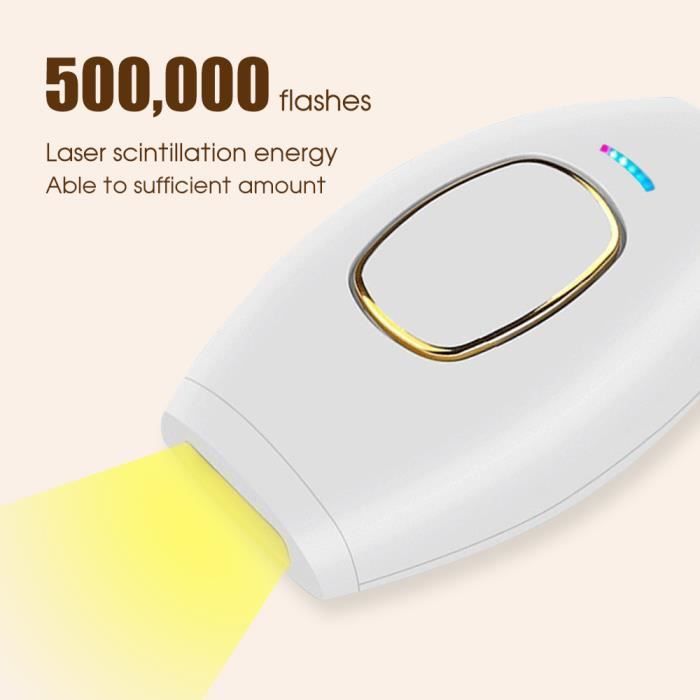 Épilateur Laser définitif à lumière pulsée - Z - IPL 500 000 flashs ...