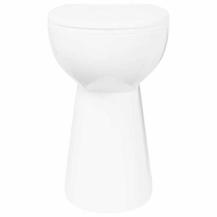 Prix bas - Toilette - Cuvette sans bord fermeture douce 7 cm Hauteur d ...