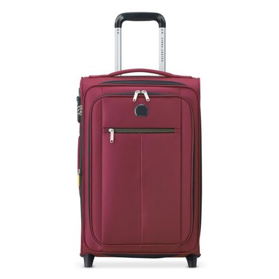 Valise DELSEY Pin Up 6 - Rouge - Soute - Roues silencieuses