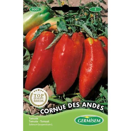 Cornue de Andes Graines de Tomate 0.2 g EC8001 Multicolore [41 ...