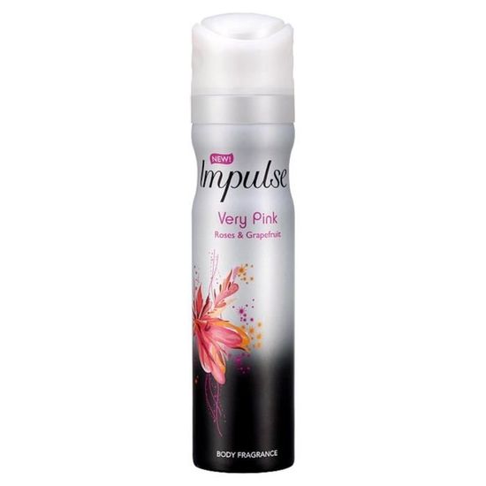 Déodorant Impulse "Très rose" Roses & Pamplemousse, 75 ml: Hygiène et ...