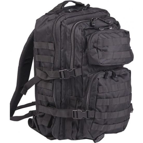 Sac à dos technique - MIL-TEC - Molle US Pack d'assaut - 36L - Noir ...
