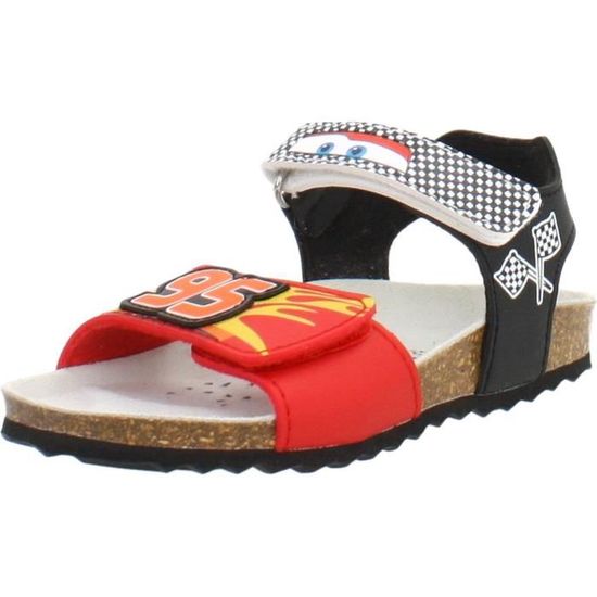 Sandale Enfant - Geox - Chalki - Rouge/Noir - A scratch - Confort ...