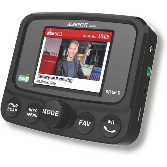 Albrecht 56C Adaptateur Radio numérique126 - Cdiscount Auto