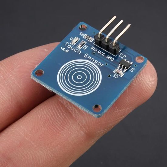 Module Capacitive Toucher TTP223B DIY pour Arduino - Cdiscount Bricolage