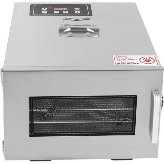 Deshydrateur Alimentaire, 220V 400W Machine À Sécher Fruits En Acier ...