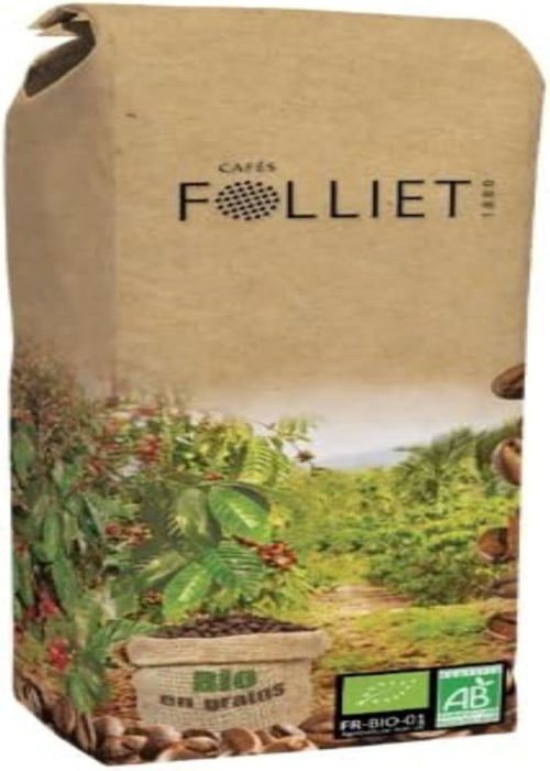 Cafés-Café En Grains Pure Origine Guatemala Bio-Torréfaction Traditionnelle-Intensité 7/10 ...