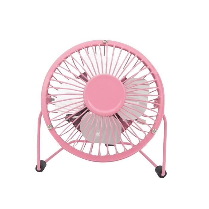 Couleur D Ventilateur de bureau en fer forgé, Air frais, silencieux ...