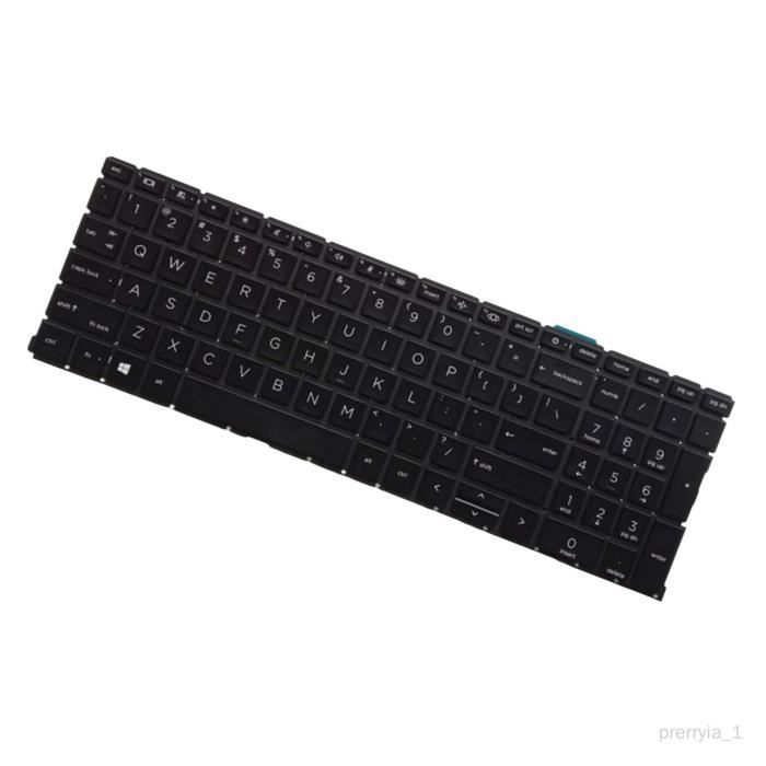 Clavier d'ordinateur portable US Layout avec rétro-éclairé pour HP ...