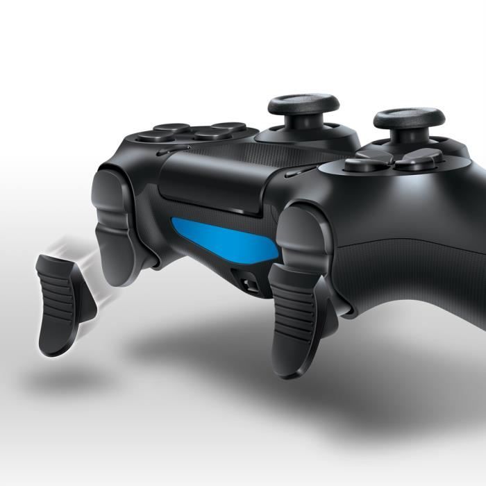 Accessoire - Bionik - QUICKSHOT Trigger Stops PS4 - Couleur Noir - Tir ...