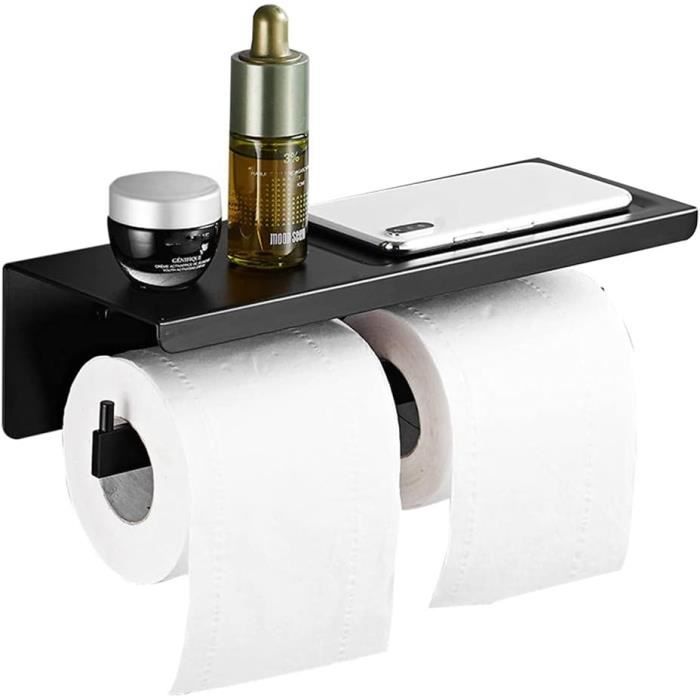 Range Papier Toilette Mural Porte Papier Toilette Volume Double Support ...