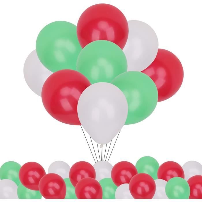 Lot De 100 Ballons À L'Hélium En Latex De 25,4 Cm Pour Anniversaire ...
