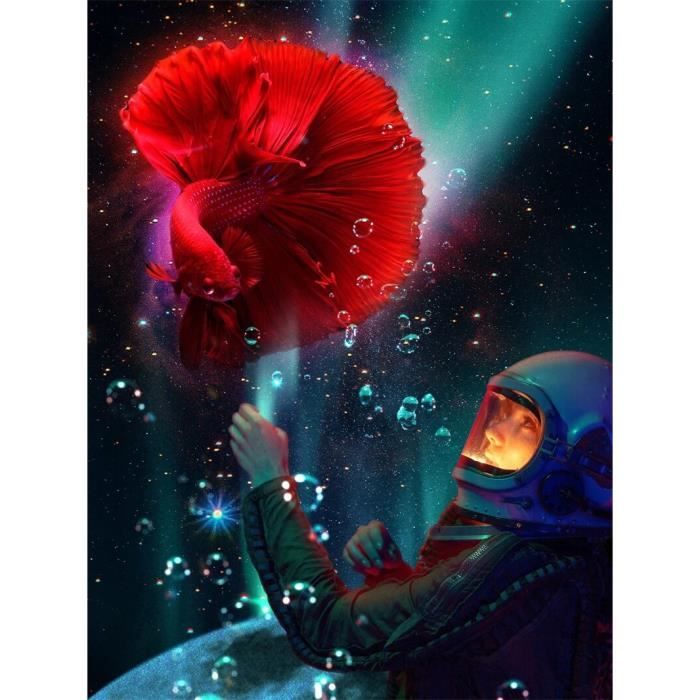 Toile d'art psychédélique Cyberpunk pour la décoration de la maison ...