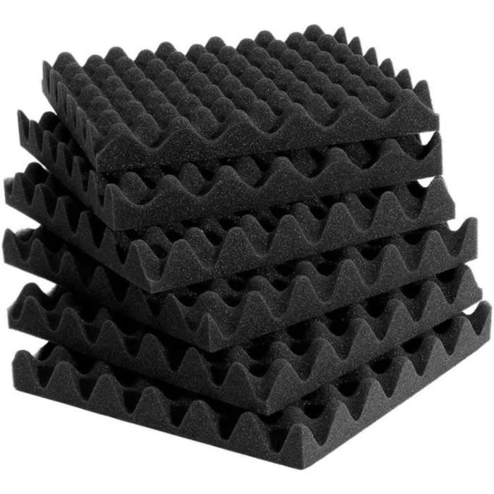 Brique de Mousse d'isolation sonore, tuile de Mousse Acoustique Bruit ...