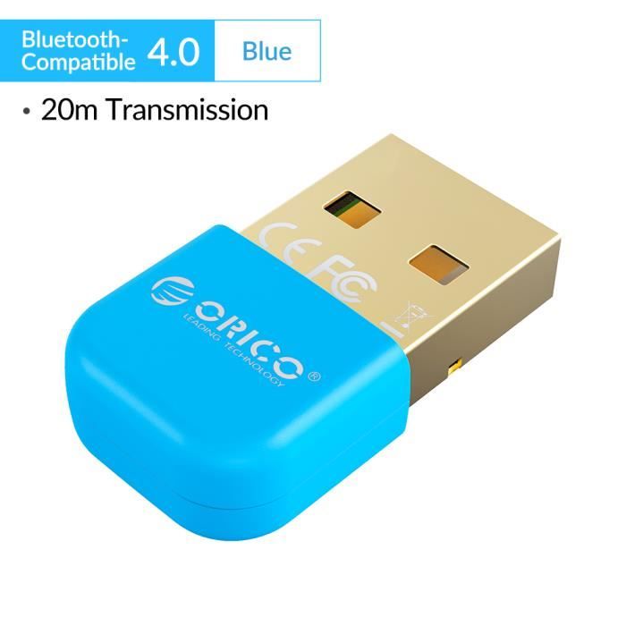 Cle Adaptateur Bluetooth,ORICO-Adaptateur USB sans fil compatible ...