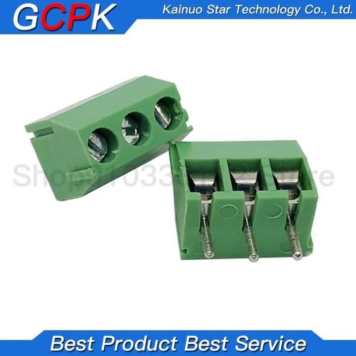 KF350-3P -Connecteur de bornier PCB à vis KF128,2 broches,3 broches,5 ...