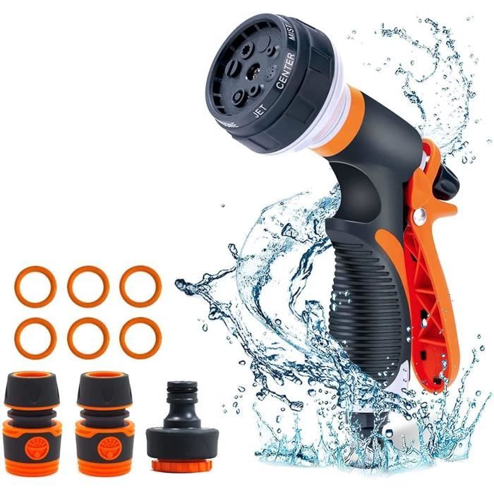 Taotigzu Pistolet ArrosagePistolet dArrosage 8 Fonctions Réglable ...