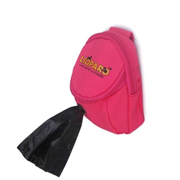 Pet Poo Garbage Storage Bag Dog Carrier Backpack Packer Waste Holder ...