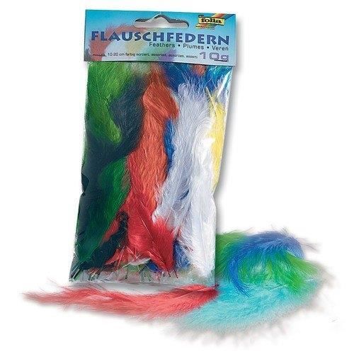 FOLIA 53019 FLAUSCH PLUMES, 10 G, COULEURS ASSORTIES - Cdiscount Beaux ...