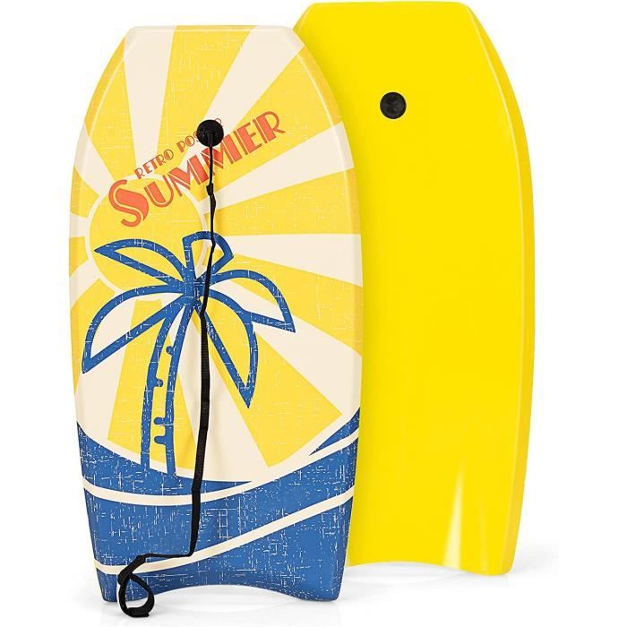 GOPLUS 37'' Bodyboard Léger,Planche à Vagues 93CM,pour Surfer les ...